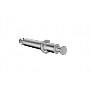 HASTE DUPLA 62MM (PARA CHAPA ESPESSURA DE 18MM) SOPFIX ZINCO BRANCO