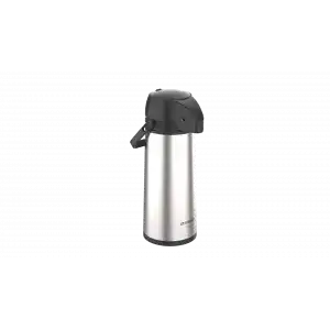 GARRAFA TERMICA SINGLE 1,9L INOX/PRETO